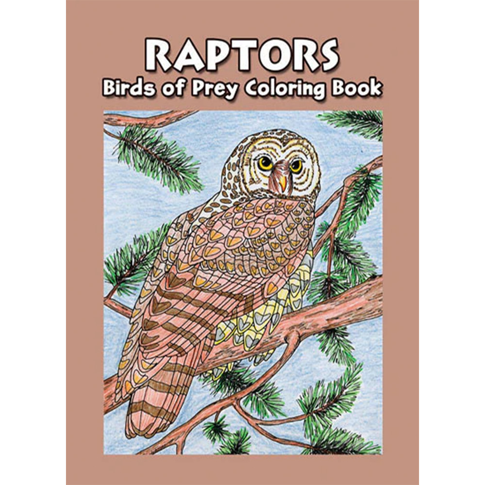 HHP - Raptors - Birds of Prey Colouring Book - Pacific Rivers ...