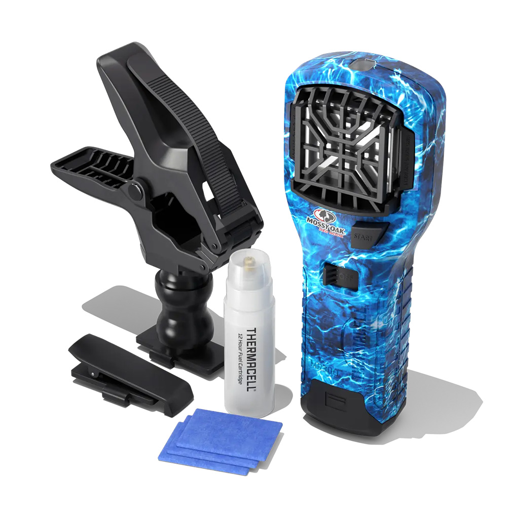 THERMACELL - MR300 Portable Moquito Repeller Mossy Oak Fishing Bundle ...