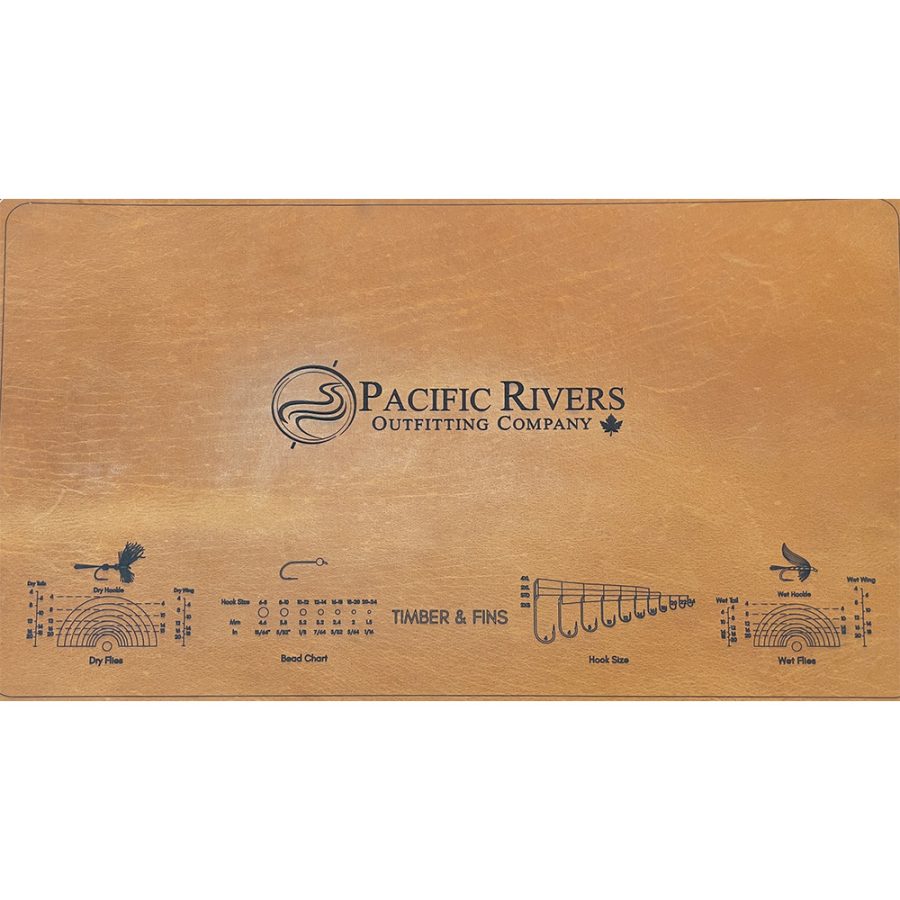 Timber & Fins x PROC Fly Tying mat - Pacific Rivers Outfitting Company