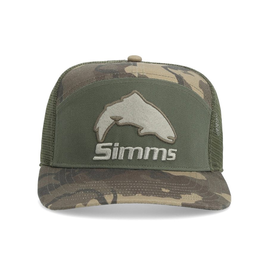 SIMMS - 7 Panel Trucker - Pacific Rivers Outfitting Company